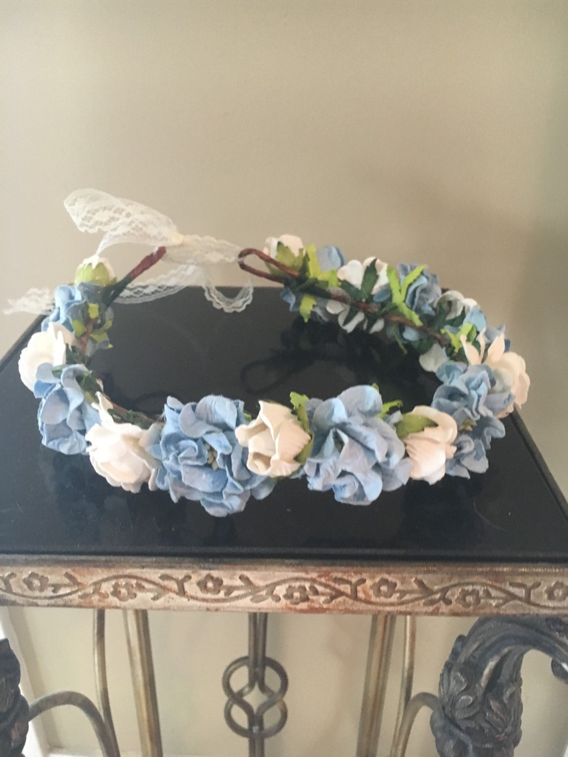 The Bea Flower Halo - Etsy