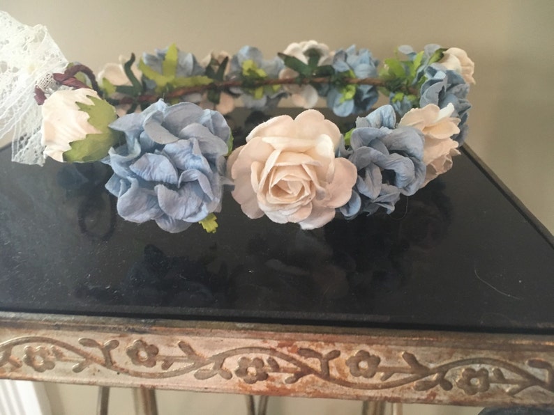 The Bea Flower Halo - Etsy