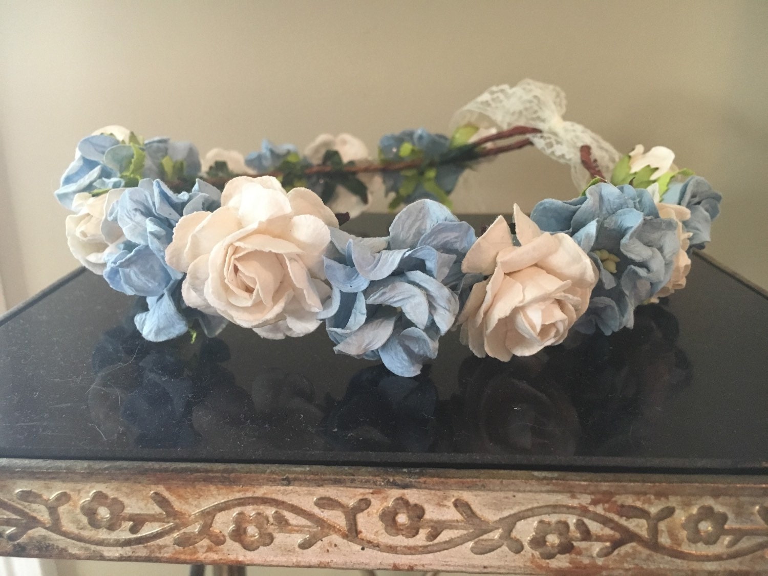 The Bea Flower Halo - Etsy