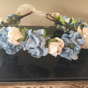 The Bea Flower Halo - Etsy