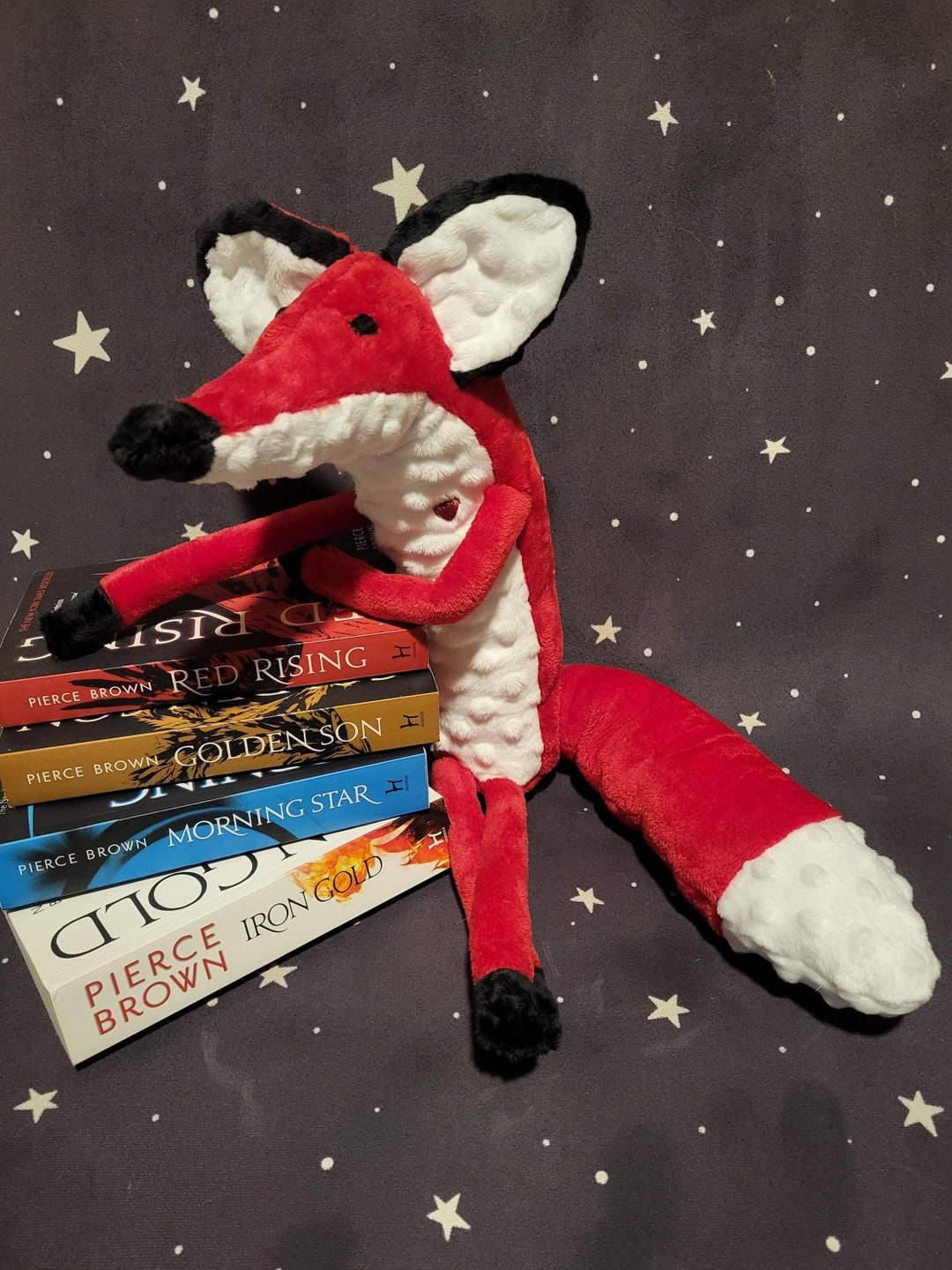 Jelly Bean Fox, Sophocles Plushie - Etsy