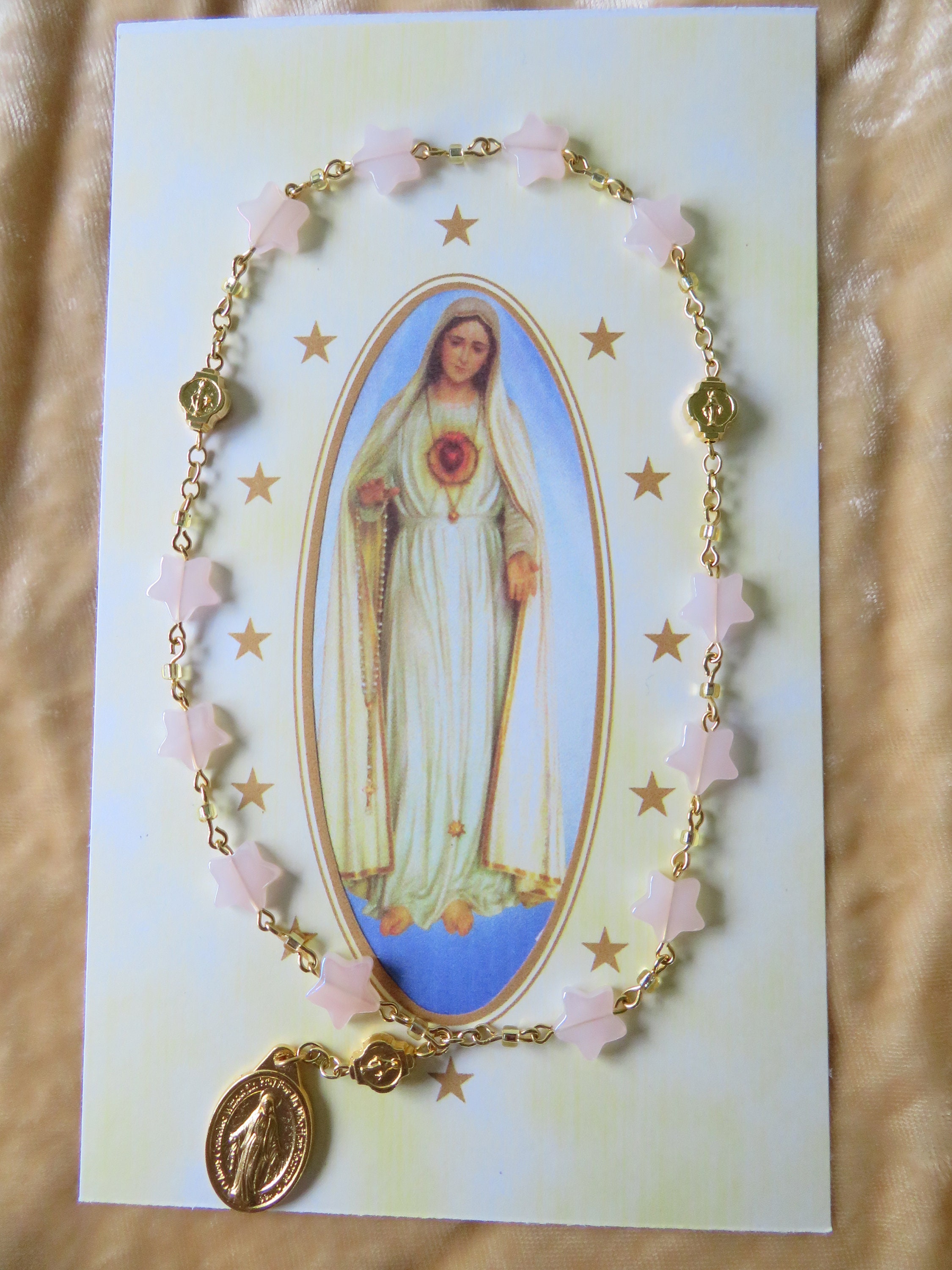 Crown of Twelve Stars Chaplet Highly Favored Devotion to the - Etsy