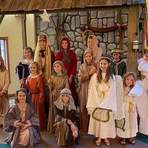 Christmas Pageant Costumes - Includes 16 Complete Handmade Costumes ...
