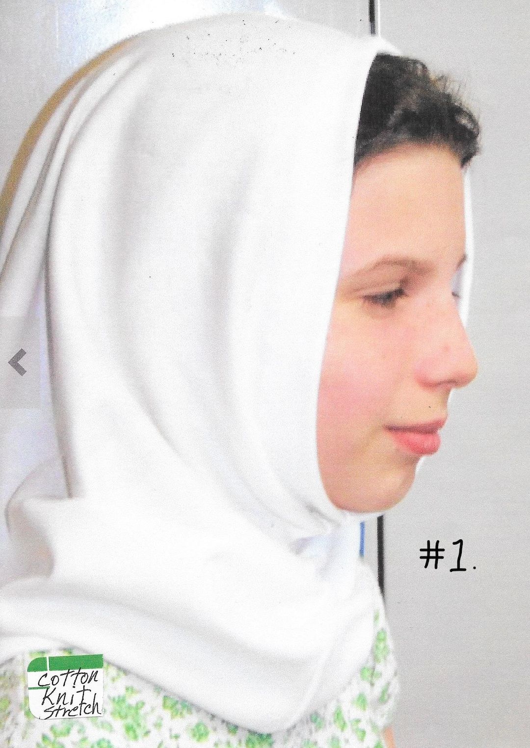 Wimple stretch Knit Nun Headcovering Accessory for Girls Costumes - Etsy