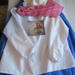 St. Zita of Lucca Costume for Girls Skirt, Peasant Blouse, Wrap and ...
