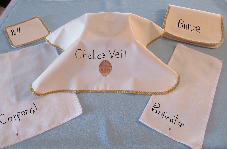 Mass Linens in Liturgical Colorschalice Veil Corporal - Etsy