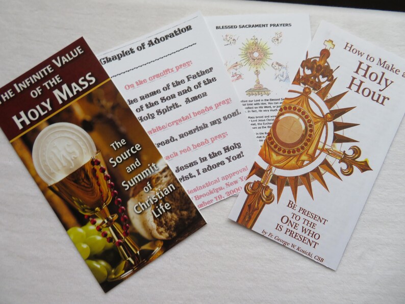 Silver-eucharistic Adoration Chaplet for the Renewal of Eucharistic ...