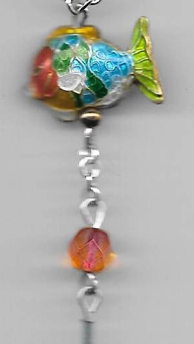 St. Raphael the Archangel Chaplet With Cloisinne' Fish - Etsy