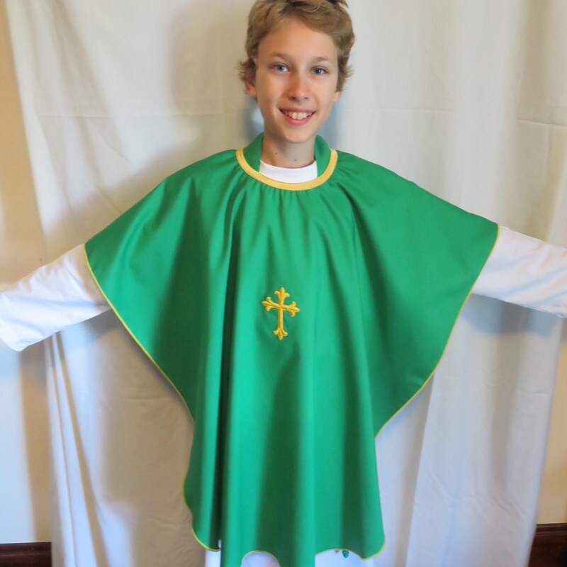 Catholic Boys Chasuble - Etsy