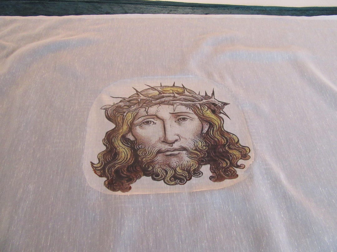 St. Veronica Face of Jesus Scarf Veil--ready to SHIP - Etsy