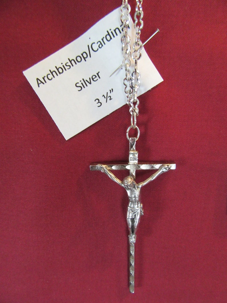 POPE Leo, Pope Francis, and St. Pope John Paul II Papal Crucifixes ...