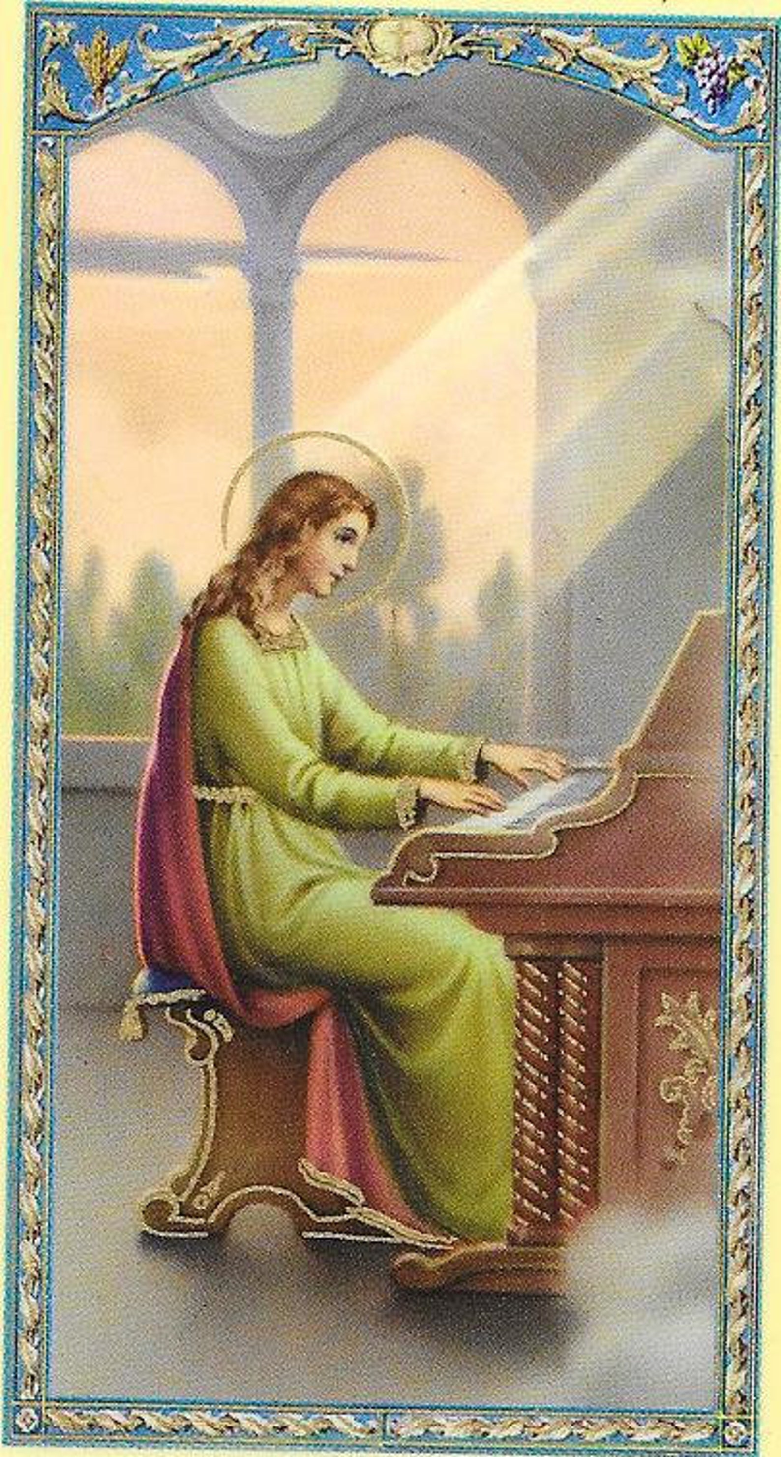 St. Cecilia Costume for Girls Patron Saint for Musicians | Etsy