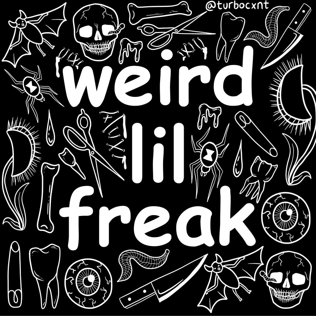 Weird Lil Freak 3x3" Sticker - Etsy