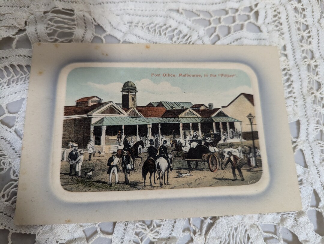Antique Melbourne Postcards - Etsy