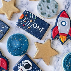 Space Sugar Cookies - Etsy