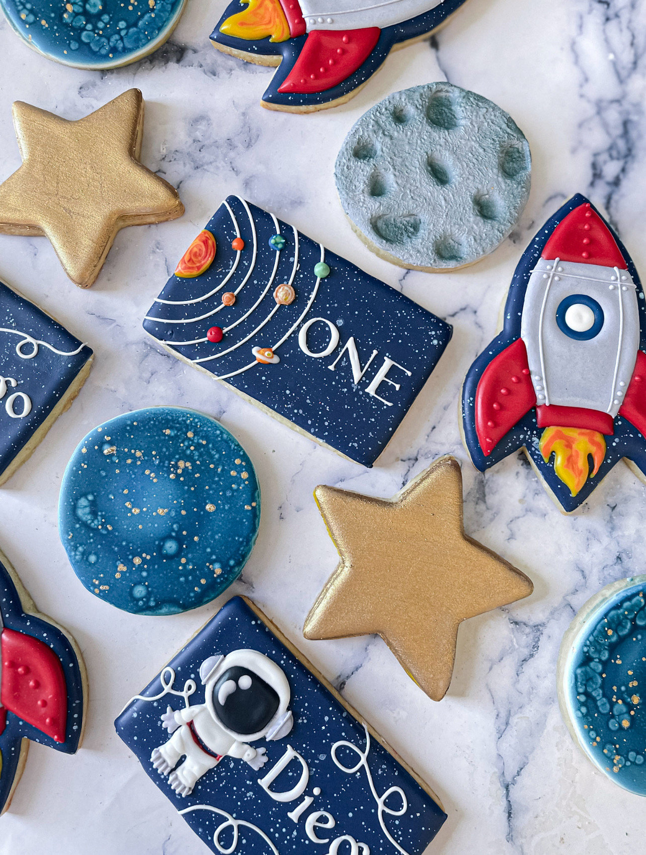 Space Sugar Cookies - Etsy