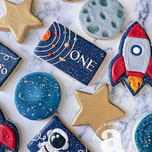 Space Sugar Cookies - Etsy
