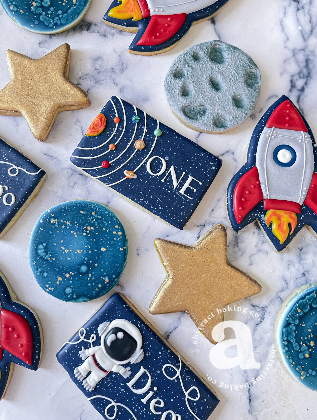 Space Sugar Cookies - Etsy