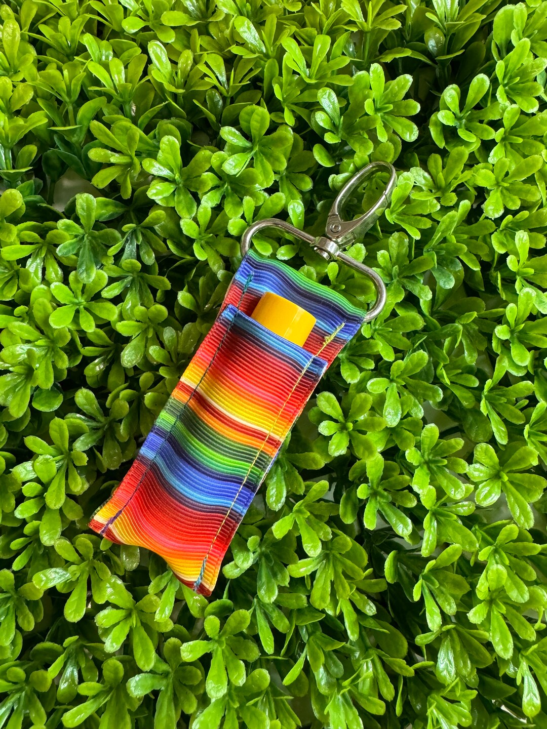 Serape Stripe Chapstick Clip Holder - Etsy