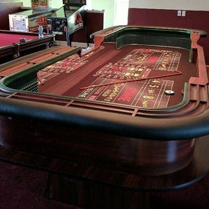 12' Casino Style Craps Table. Custom made to order from | Etsy