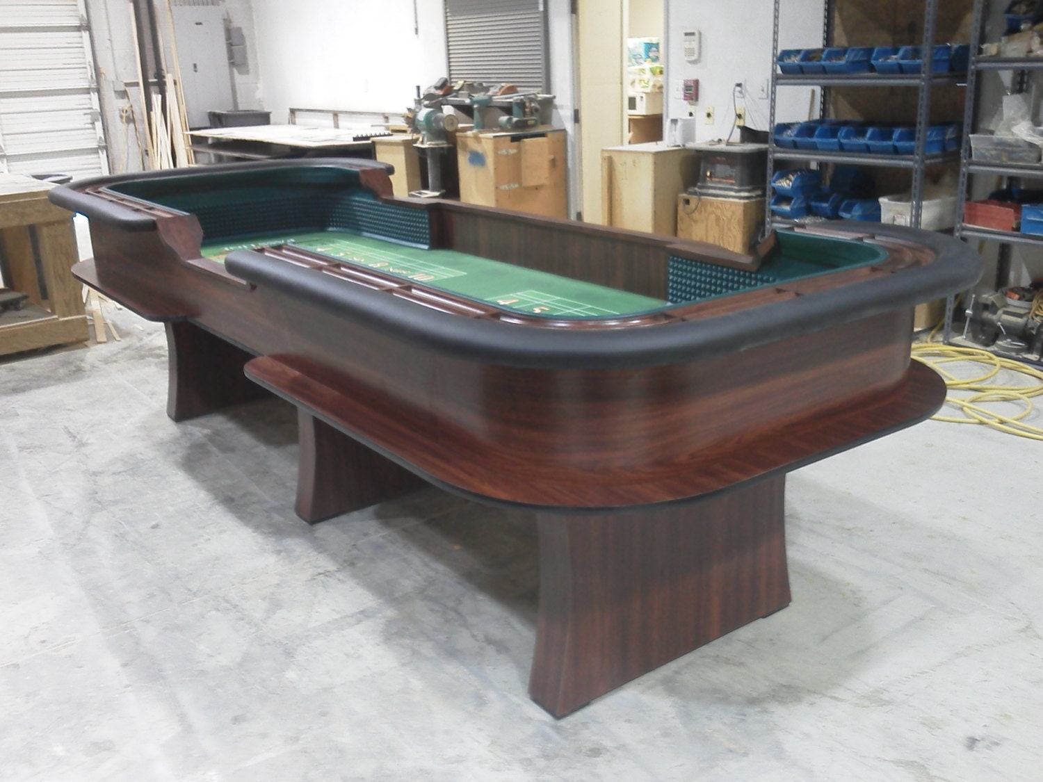 12' Casino Style Craps Table. Custom Made to Order From Our Factory in ...