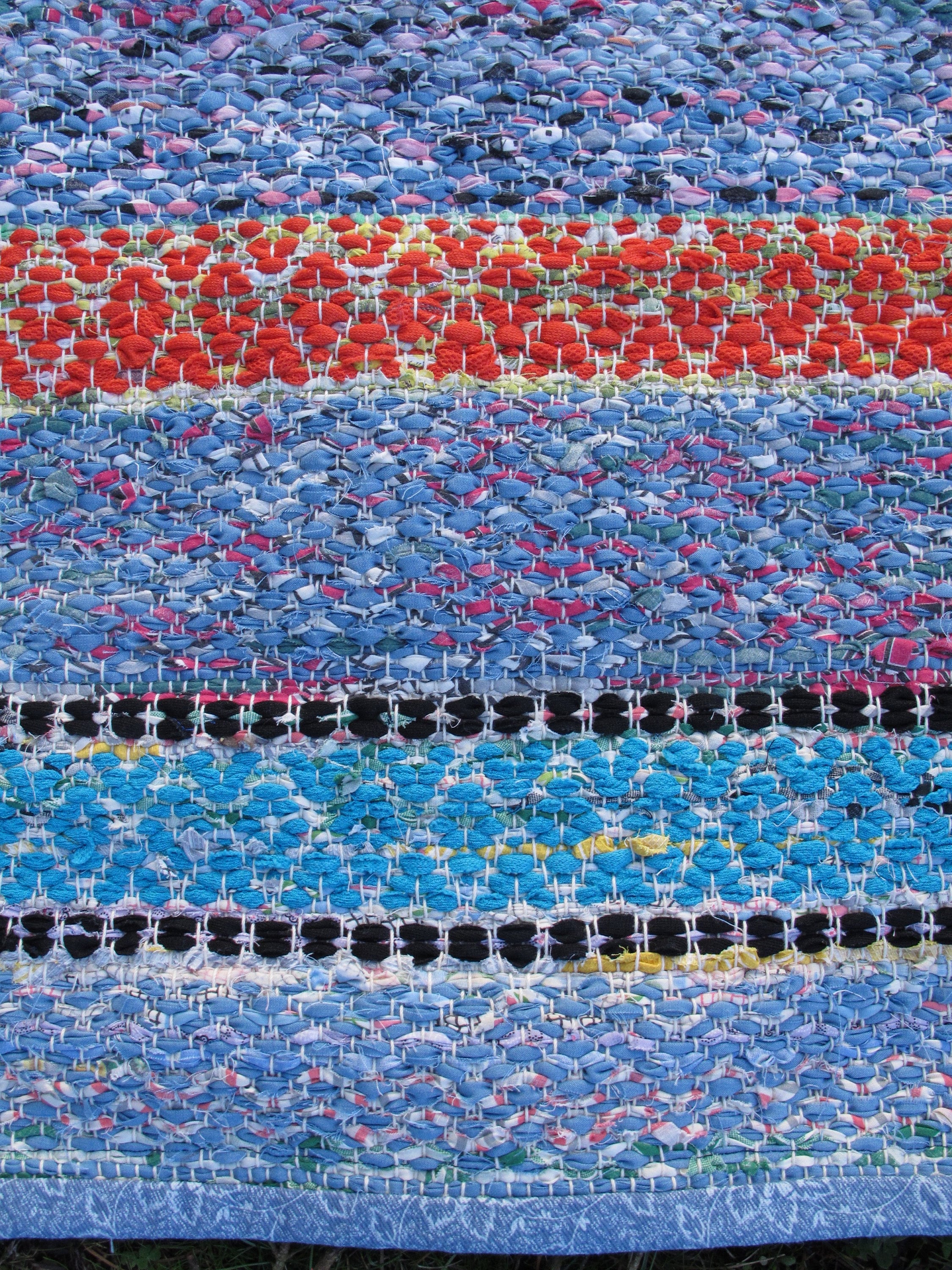 Vintage Runner Rug Scandinavian Rag Rug Finnish Area Rug | Etsy