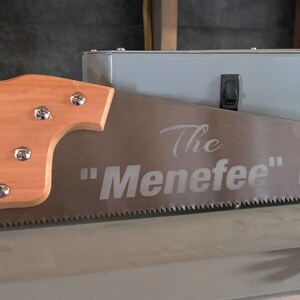 Personalized Engraved Saw or Antique Saw, Etched Saw With Logo, Unique ...