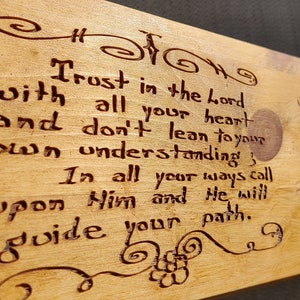 Personalized Engraved Scripture Signs, Christian Inspiration, Backyard ...