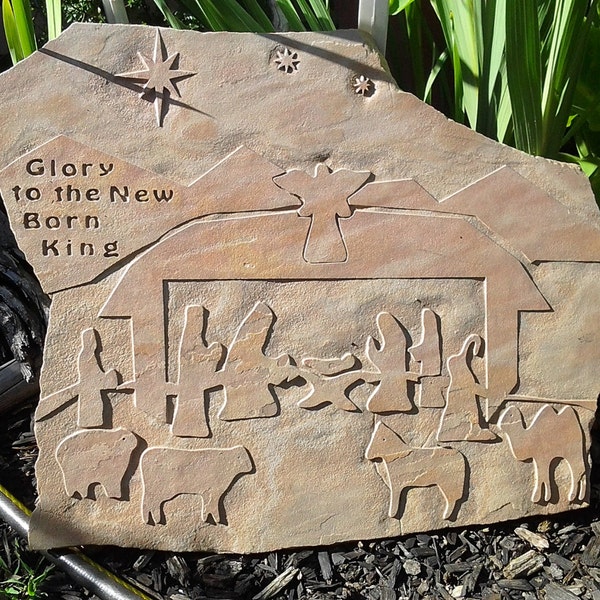 Outdoor Nativity Set - Etsy