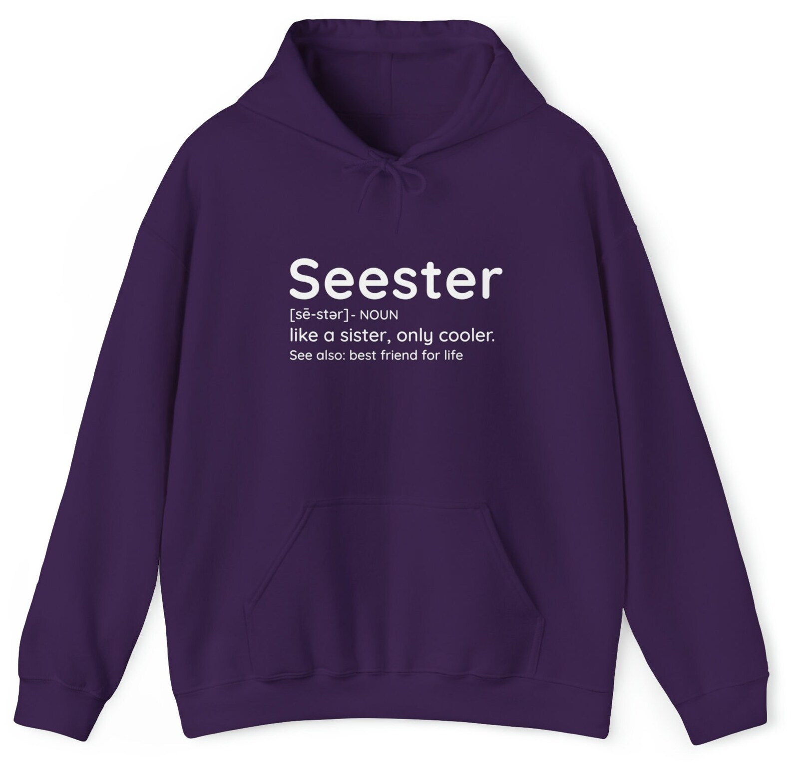 Best Sister Gift, Seester Sweatshirt, Best Friend for Life, Seester ...