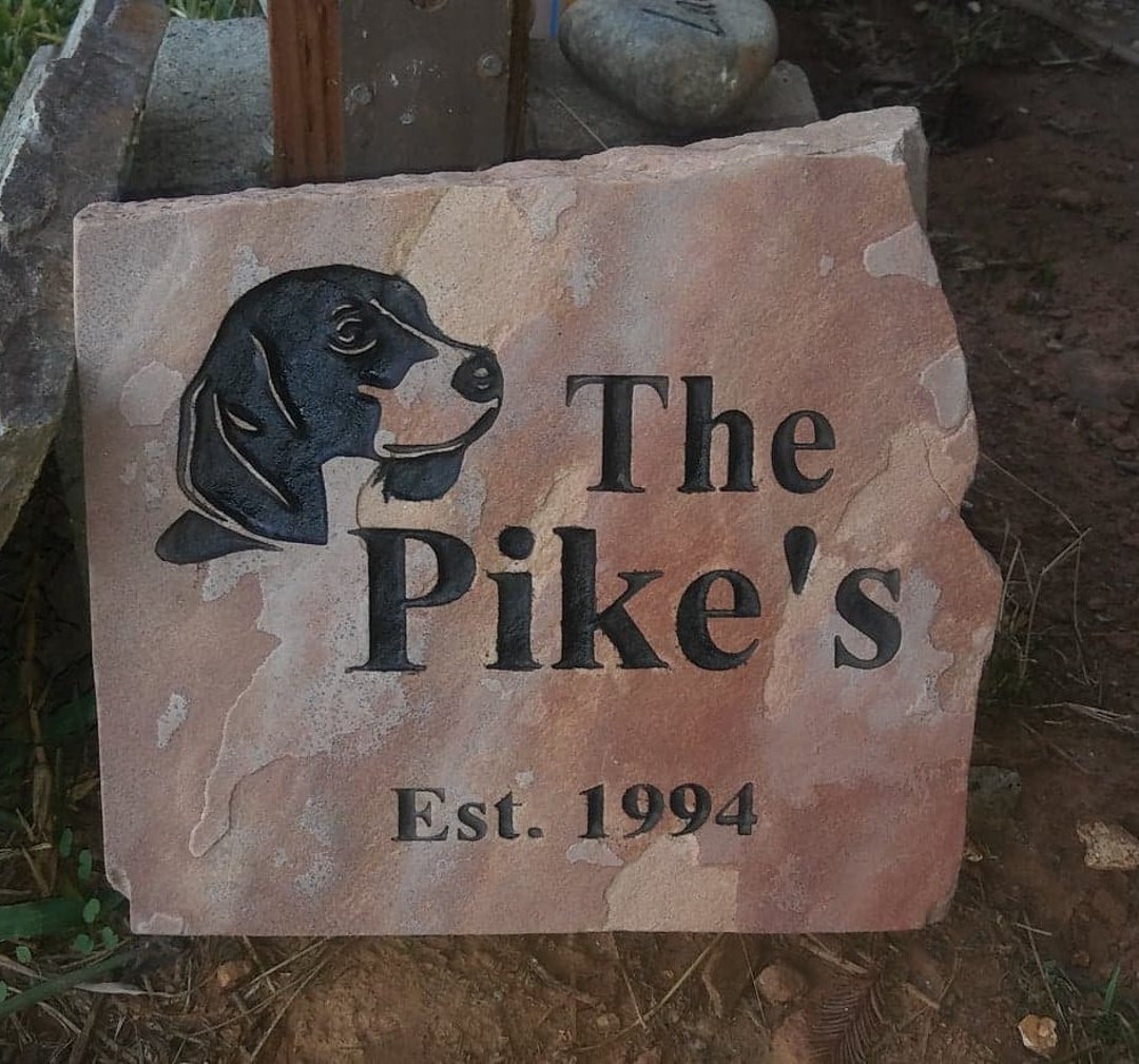 Engraved Stones,stone Engraving,garden Stone,family Stone,address ...