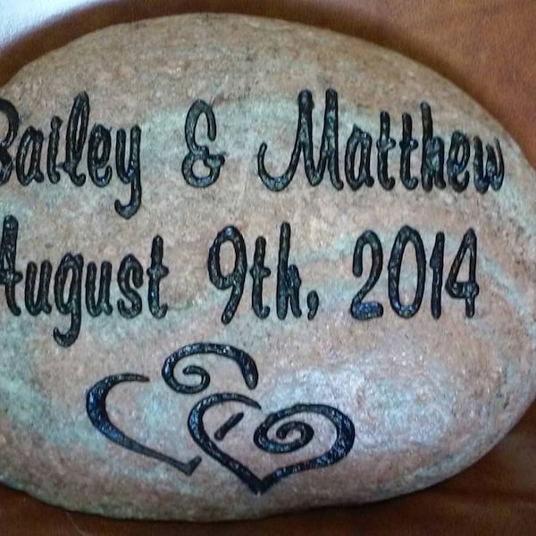 Wedding Stones - Etsy