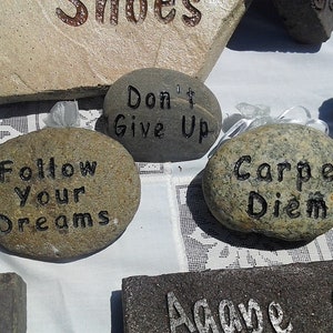 Personalized Name Rocks, Engraved Stones, Valentine's Day Gifts ...