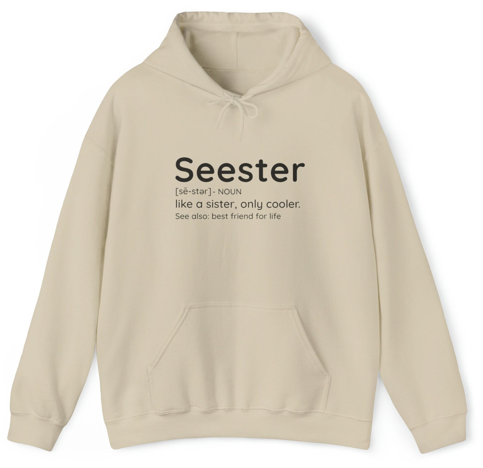 Best Sister Gift, Seester Sweatshirt, Best Friend for Life, Seester ...