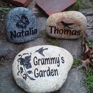 Engraved Stones,stone Engraving,garden Stone,family Stone,address ...