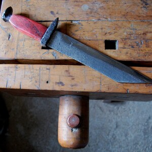 Seax From Farrier's Rasp - Etsy