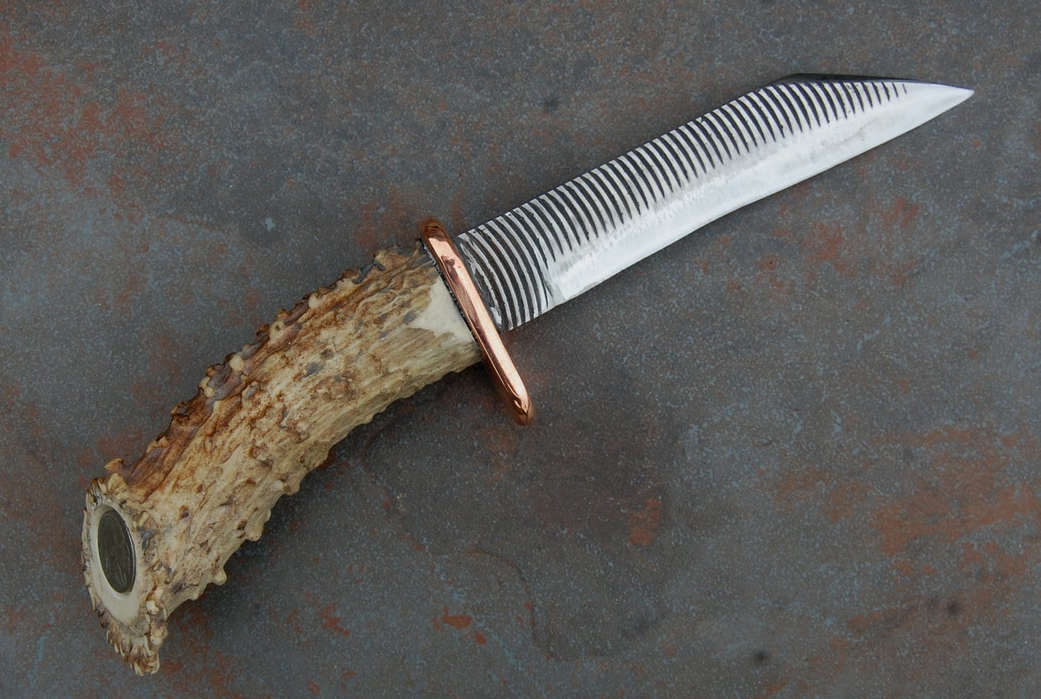 Antler Seax From Farrier Rasp - Etsy