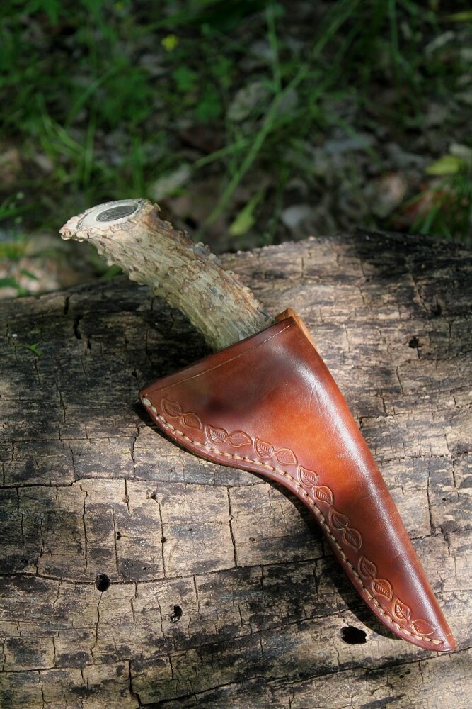 Antler Seax From Farrier Rasp - Etsy