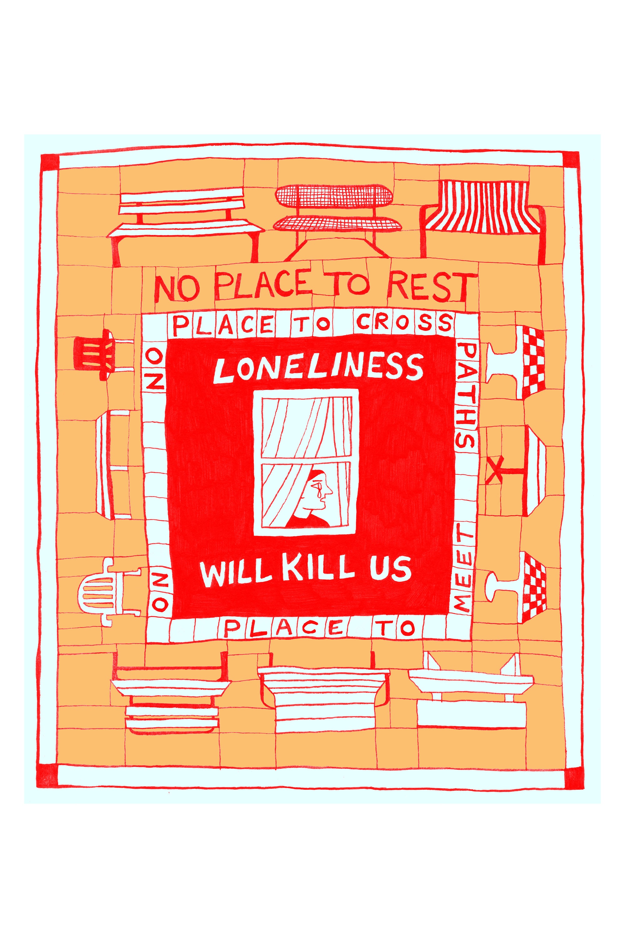 Loneliness Print - Etsy
