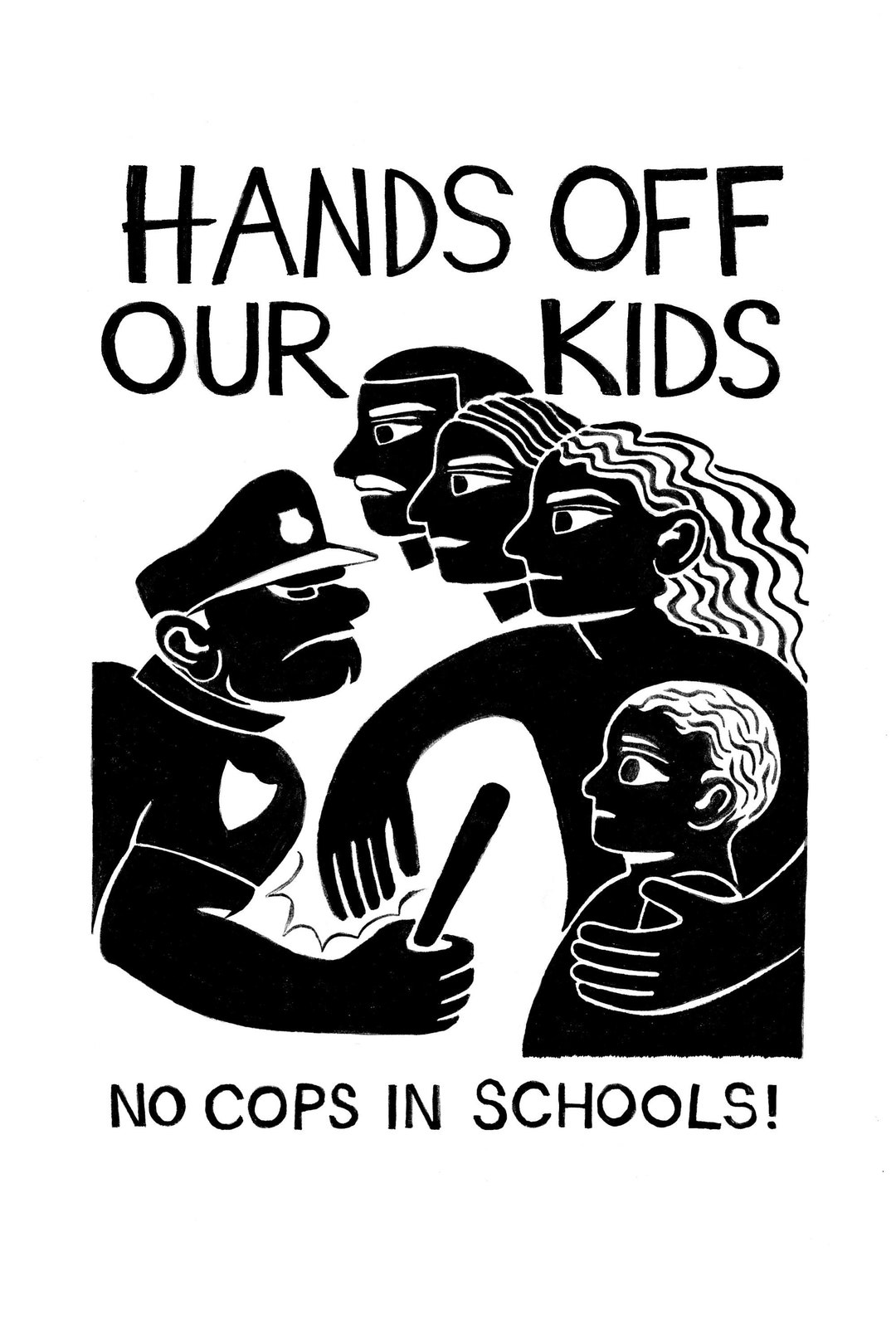 Hands off Our Kids Print - Etsy