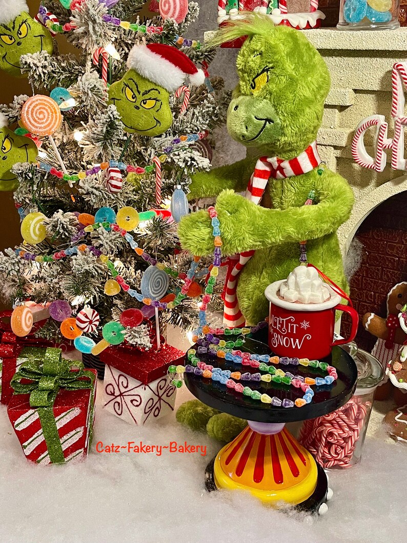 1/2/3/4/5 Faux Fake Gum Drop Garland Candy Lollipops | Etsy