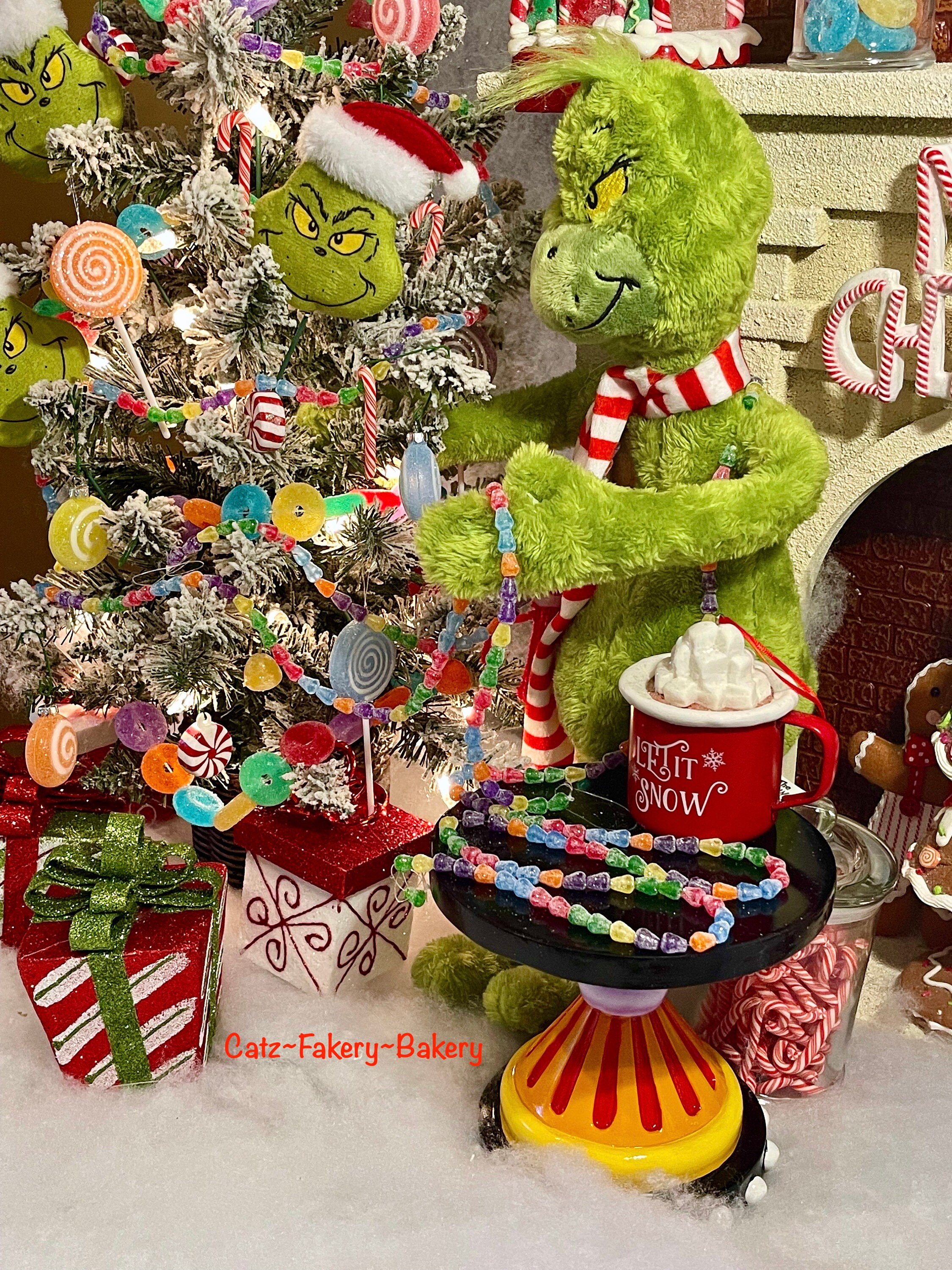 1/2/3/4/5 Faux Fake Gum Drop Garland Candy Lollipops | Etsy