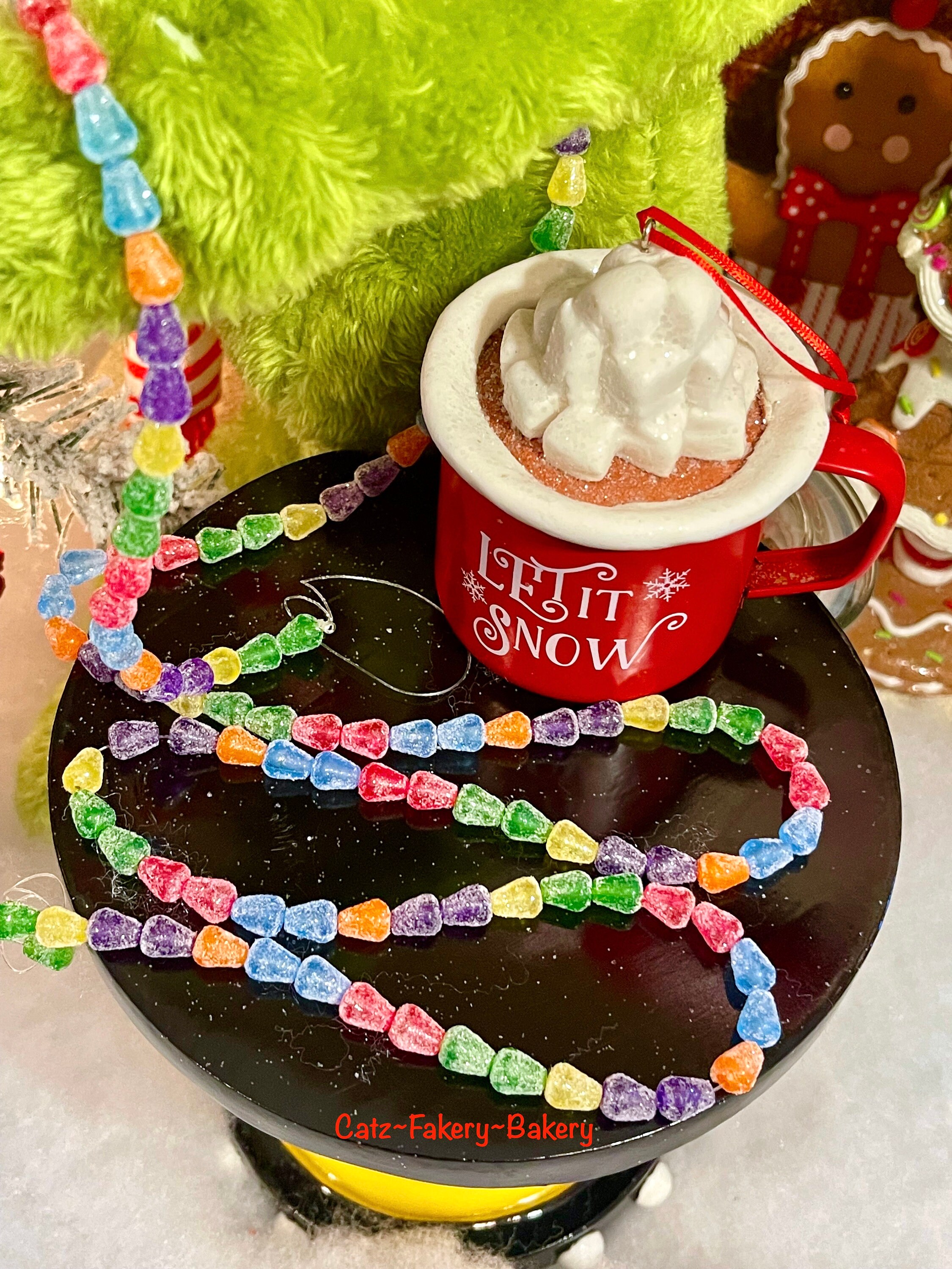 1/2/3/4/5 Faux Fake Gum Drop Garland Candy Lollipops | Etsy