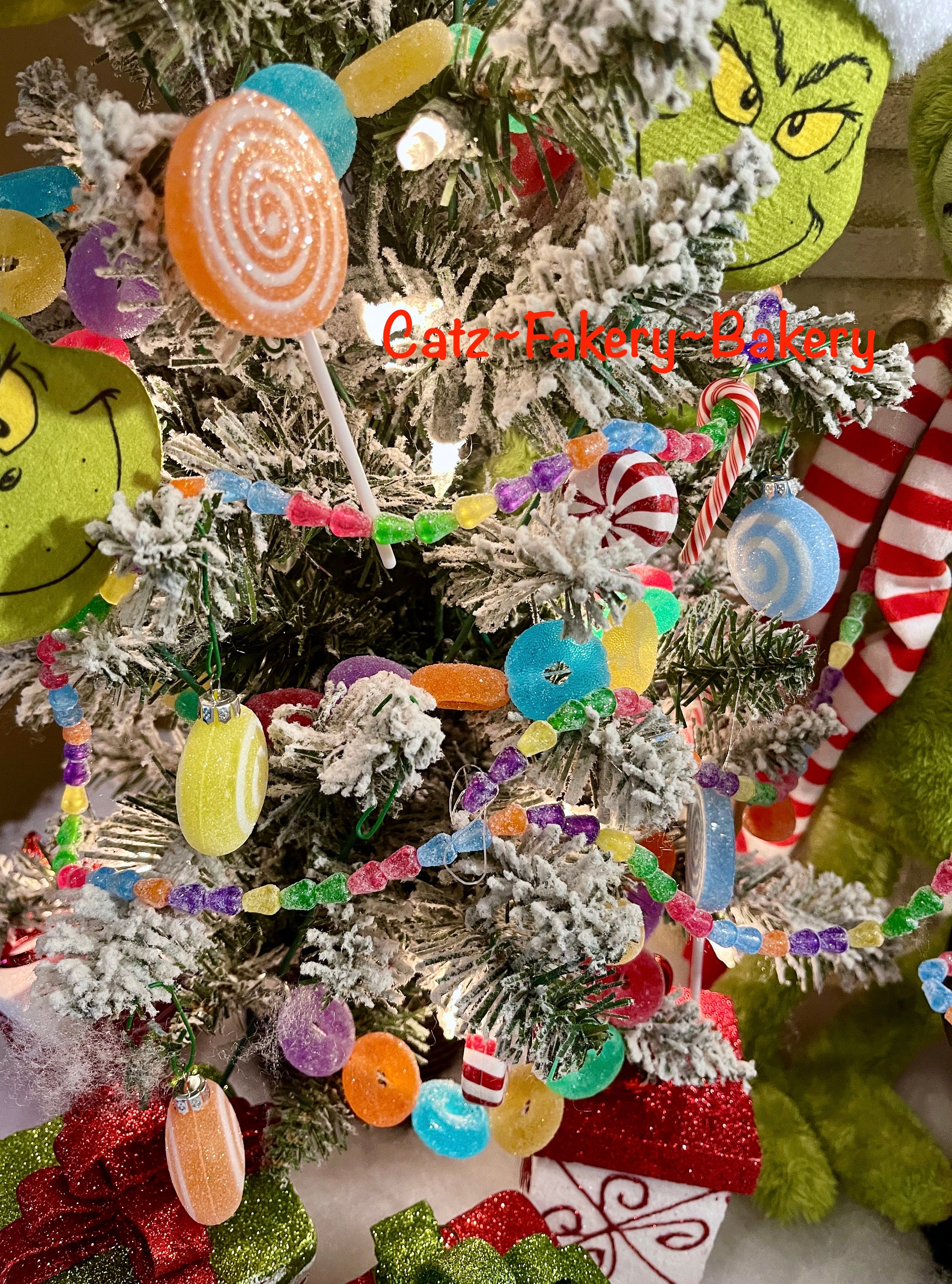 1/2/3/4/5 Faux Fake Gum Drop Garland Candy Lollipops | Etsy