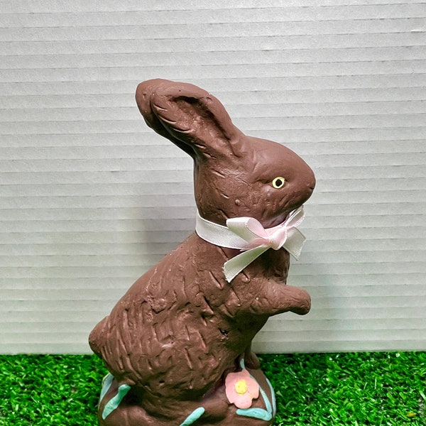 Chocolate Bunny Statue - Etsy