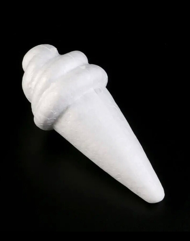 Styrofoam Ice Cream Cone - Etsy