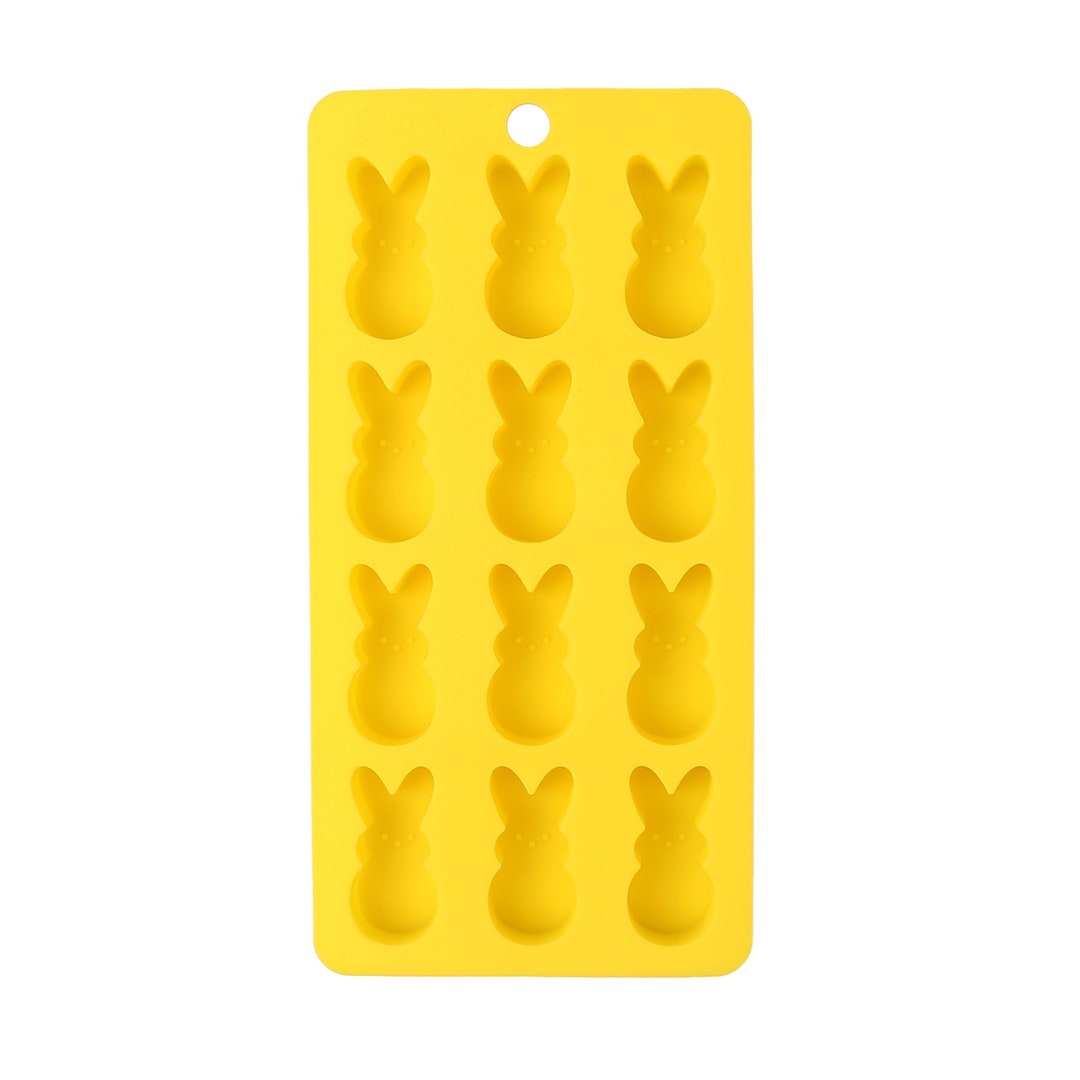 Peeps Silicone Candy Mold/easter Peeps Mold/soap Mold/peeps Bunny Mold ...