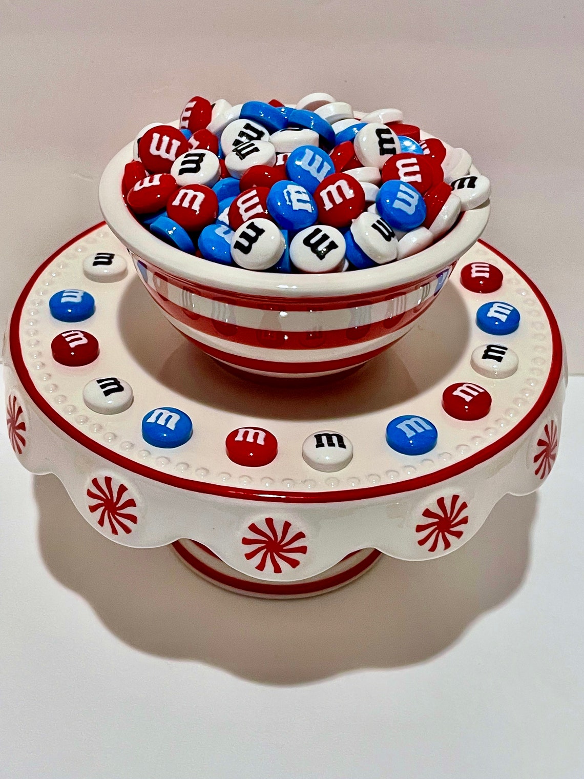 Fake M Candy Patriotic 4th July Fake M Cabochon Fake Bakes - Etsy