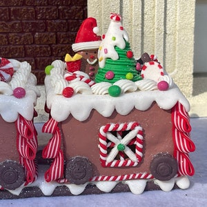 Gingerbread Train - Etsy