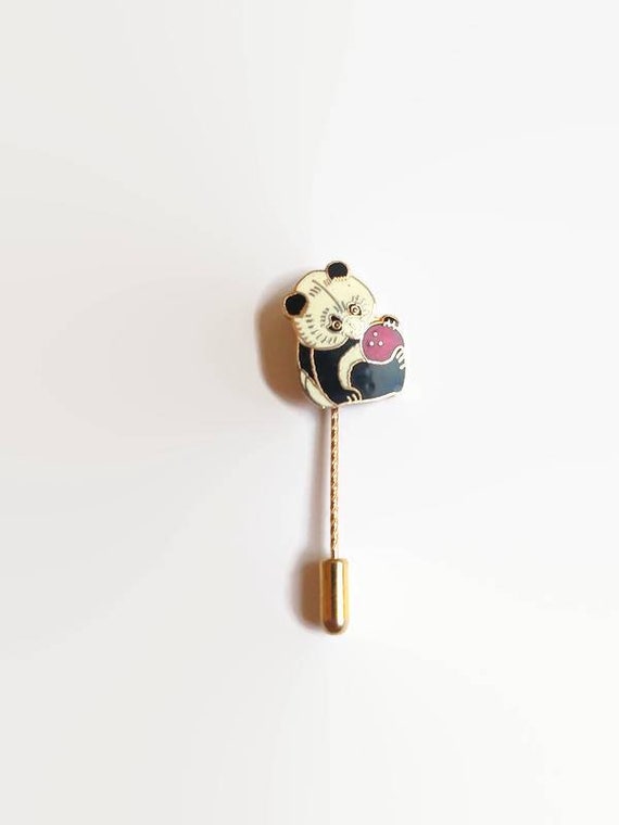 vintage cute kawaii panda - Gem